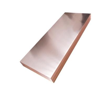 China Red Copper Cathodes Plates 3mm 5mm 20mm Thickness 99.99% Copper Sheet T2 Copper Sheet Plate Supplier for sale