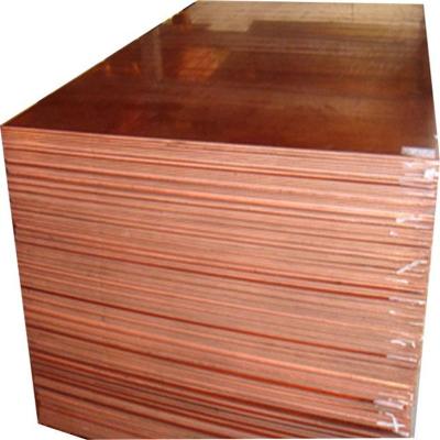 China Copper Alloy Brass Bronze Sheet Plate  C11000 C10100 C10200 C1100 Copper Sheet and Copper Plate  In Stock for sale