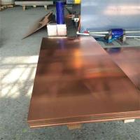 China Copper Plate Sheet Customized Size 1m 2m 3m 6m ASTM C10200 C11000 hot sales Brass Copper for sale
