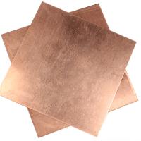 China Sheet Factory Direct Sales Copper 1mm 2mm Customized 99.9% Copper Plate Grade C11000 C10100 C10200 for sale