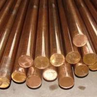 China Red pure copper alloy round square rectangularrod bar Bronze high quality metal rod in stock for sale