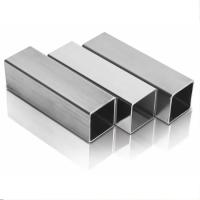 China 2B BA HL Polished 201 304 316 Stainless Steel Square Pipe SS Rectangular Round Tubing for sale