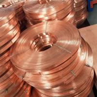 China Customized ASTM Copper Sheet Plate Strips Grade A C11000 80mm for sale