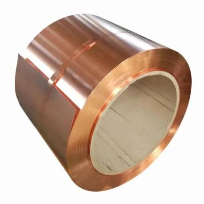 China Direct Wholesale C1100 C1200 Copper Coil Copper Plate for Electric component Copper Strip Roll for sale