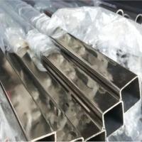 China Polished Welded Stainless Steel Pipe Decorative Square Tube 201 304 Mirror 50mm for sale