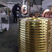 China SGS 0.1mm Copper Brass Coil Strip C10100 C10200 C10300 C10400 for sale