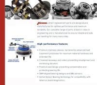 China Kemmex 513346 Front Wheel Hub Bearing for FORD MUSTANG FR3Z1104A Affordable and Durable for sale