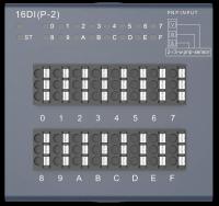 China PLC Communication Module Input Output Module Integrated I/O 16DI P-2 Customization for sale
