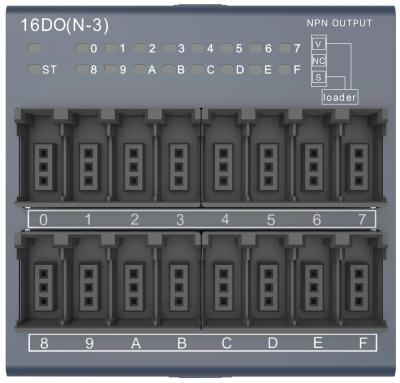 China Customization PLC Communication Module 16DO Integrated I/O Decowell RS Series for sale
