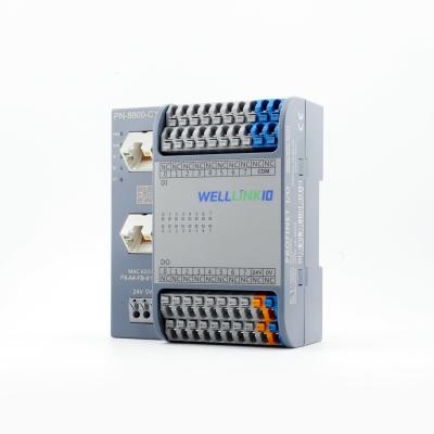 China Transistor PNP NPN Compatible Io Module Profinet IO System for Industrial Automation PN-8800-C1NN for sale
