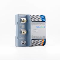 China CC-Link Ie Field Basic Remote I/O Module 8di 8do Input Bidirectional Output PNP For PLC for sale