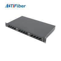 China 12 Port Duplex ODF Fiber Optic Patch Panel Fiber Distribution Frame for sale