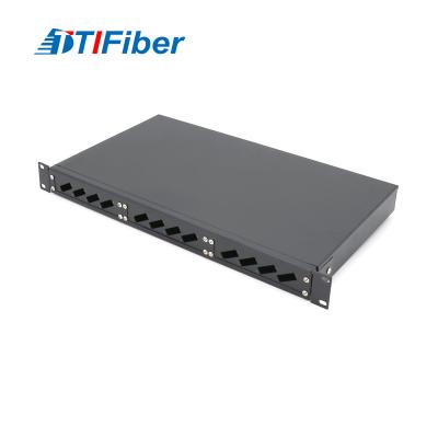 China 12 Port Duplex ODF Fiber Optic Patch Panel Fiber Distribution Frame for sale