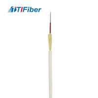 China Singlemode G652D GJFSH Indoor Fiber Optic Cable for FTTH for sale
