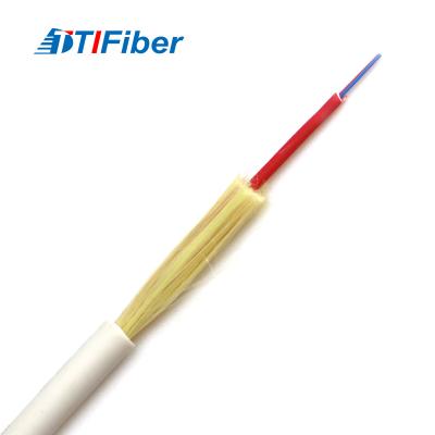 China Singlemode G652D GJFSH Indoor Fiber Optic Cable for FTTH for sale