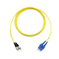 China Fc To Sc 2mm 3mm Pvc/Lszh Simplex Jumper Fiber Optic Patch Cord for sale