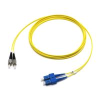 China Fc To Sc 2mm 3mm Pvc/Lszh Simplex Jumper Fiber Optic Patch Cord for sale