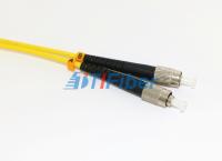 China Yellow Lc Fc Patch Cord Simplex Fiber Optic Cable Single Mode For CATV networks for sale