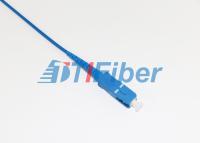 China 2.0mm Blue Fiber Cable Fiber Optic Patch Cord Singlemode Simplex for sale