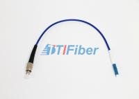 China FC Fiber Optic Patch Cord With G657A1 Fiber ,  LSZH Armored Fiber Patch Cable for sale