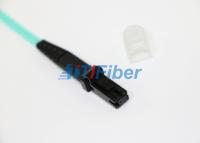 China MTRJ Duplex Fiber Optic Patch Cord OM3 Duplex Low Insertion Loss for sale