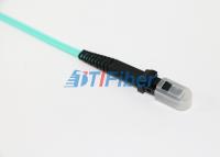 China MTRJ Duplex Fiber Optic Patch Cord OM3 Duplex Low Insertion Loss for sale