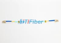 China Duplex OM4 Fiber Optic Patch Cord Lc To Lc Patch Cable  With Ceramic Ferrule for sale