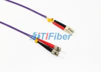 China ST UPC Fiber Optic Patch Cord OM2 62.5 With ROHS Optical Cable Fiber Optic Jumper for sale