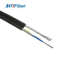 China Outdoor Figure 8 GYFXCKY Aerial Singlemode G652D Armored Fiber Optic Cable for sale