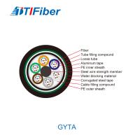 China 2-144 Cores GYTA53 Singlemode Outdoor Underground Directly Burried Armored Fiber Optic Cable for sale