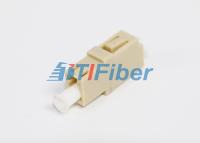 China LC Multimode Fiber Optic Adapter  ROHS Standard Material Low Insertion Loss for sale