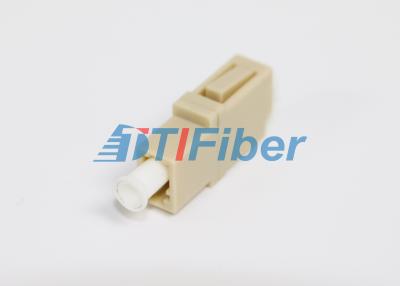 China LC Multimode Fiber Optic Adapter  ROHS Standard Material Low Insertion Loss for sale