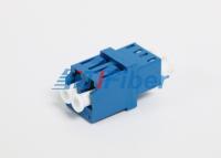 China Blue Duplex Fiber Optic Adapter High Return Loss Lc To Lc Adapter for sale