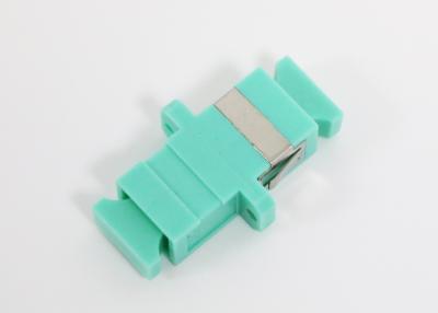 China Fiber Optic SC SC Adapter For OM3 10G Network Female To Female Adapter for sale