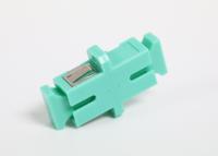 China Fiber Optic SC SC Adapter For OM3 10G Network Female To Female Adapter for sale