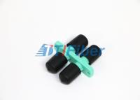 China ST Duplex Optical Fiber Adapter OM3 Aqua Plastic Housing For Telecommunication for sale