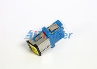 China Flangeless Fiber Optic Adapter with Shutter for Optical Passive Device for sale