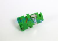 China Ceramic Or Bronze Sleeve APC Fiber Optic Cable Adapter With Shutter for sale