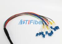 China Outdoor Fiber Optic Pigtail With 2.0mm Fan - Out Cable LC Connectors for sale