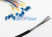 China Outdoor Fiber Optic Pigtail With 2.0mm Fan - Out Cable LC Connectors for sale