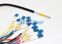 China LC Duplex Clip Fiber Optic Pigtail for 2.0mm Fiber Cable for sale