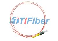 China ST Fiber Optic Pigtail Muticore Fiber Cable with OFNP OFNR Jacket for sale