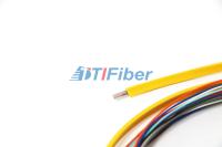 China LC  Single Mode Pigtail Optical Fiber With 12 Core Ribbon Fiber Cable for sale