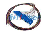 China MTRJ MU MPO MTP Fiber Optic Pigtail for OM4 Fiber Optic Adapter for sale