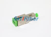 China SC APC Fiber Optic Attenuator with Female to Male Structure Metal Housing for sale