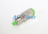 China SC APC Fiber Optic Attenuator with Female to Male Structure Metal Housing for sale