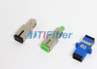 China SC UPC Fiber Optic Attenuator Fixed Type High Precise Attenuation 5 Db Attenuator for sale
