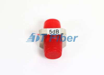 China Fixed Fiber Optic Attenuator with FC PC / UPC / APC Fiber Ferrule for sale