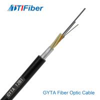China G652d Gyta Fiber Optic Cable Optical Aluminum Tape 2 - 288 Strand Single Mode SM for sale