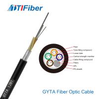 China G652d Gyta Fiber Optic Cable Optical Aluminum Tape 2 - 288 Strand Single Mode SM for sale